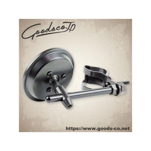 ●メーカー名：グッズ / GOODS●商品名：フォーククランプミラー 3インチラウンド ブラックメーカー品番：G6-00121汎用 ブラックスチールミラー、ミラーステム、スプリングワッシャー×1 ナット×2クランプ径：φ35mm〜φ41mm...