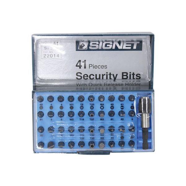 ●メーカー名：シグネット / SIGNET●商品名：22014 41PCS クイックリリースビットセットメーカー品番：22014JANコード：471281895362660mmビットホルダー1本、25mmビット40本（+0・1・2・2・2・...