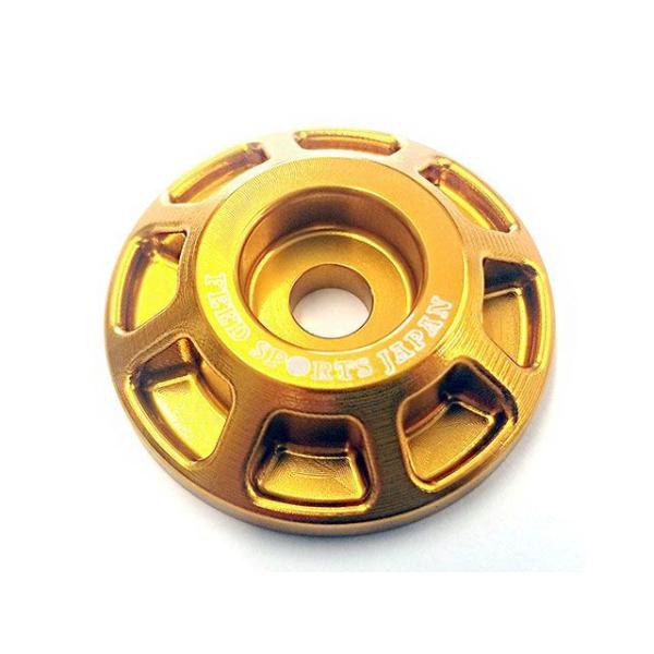 ●メーカー名：FSJ / FEED SPORTS JAPAN(フィードスポーツジャパン)●商品名：マフラー固定ボルトビレットワッシャー（オレンジゴールド）メーカー品番：fsjms-1000-0016F750GSF850GSR nineT P...