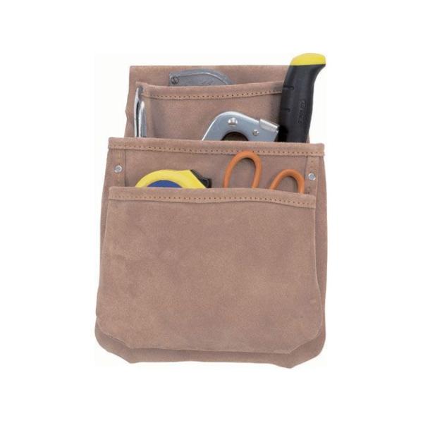 ●メーカー名：クニーズ / KUNY’S●商品名：DW-1018 腰袋片側メーカー品番：DW-1018JANコード：0068245310186丈夫なスプリットレザー■丈夫な革製の3つのポケット（大×1、中×1、小×1）は間口が広く、使いやす...