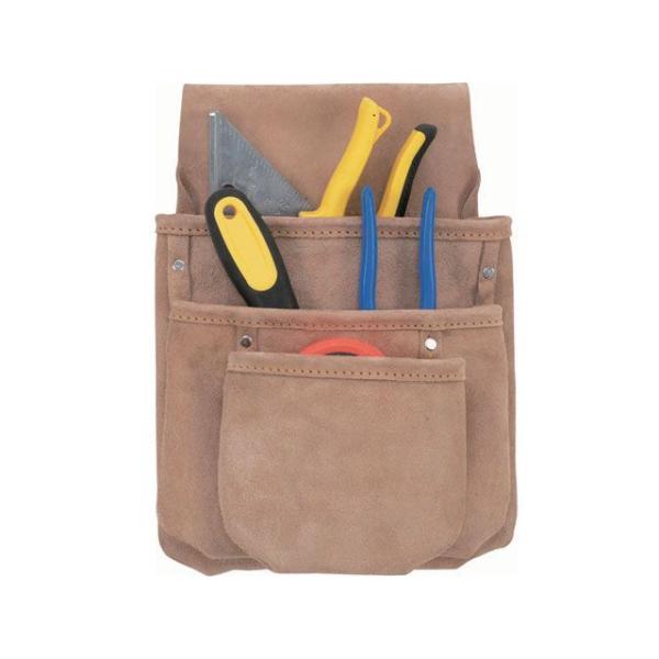 ●メーカー名：クニーズ / KUNY’S●商品名：DW-1019 腰袋片側メーカー品番：DW-1019JANコード：0068245310193丈夫なスプリットレザー■丈夫な革製の3つのポケット（大×1、中×1、小×1）は間口が広く、使いやす...