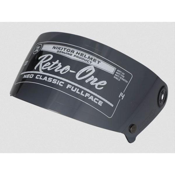 ●メーカー名：ニキトー / NIKITOR●商品名：NIKITOR SHIELD For Retro-One（スモーク）JANコード：4527625108523スモーク※画像はイメージです。