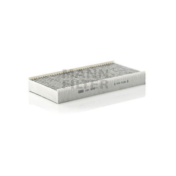 ●メーカー名：マンフィルター / MANN-FILTER●商品名：CUK3240 キャビンフィルター 活性炭入りメーカー品番：CUK3240JANコード：4011558411305A：314mm、B：152mm、H：40mm6479-43、...