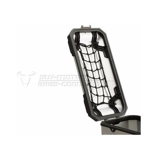 ●メーカー名：SWモテック / SW-MOTECH(エスダブリューモテック)●商品名：トラックスギア（TRAX GEAR）＋ サイドケース リッドネット M ブラック、TRAX ADV サイドケース 37 lメーカー品番：sw_BC_ALK...