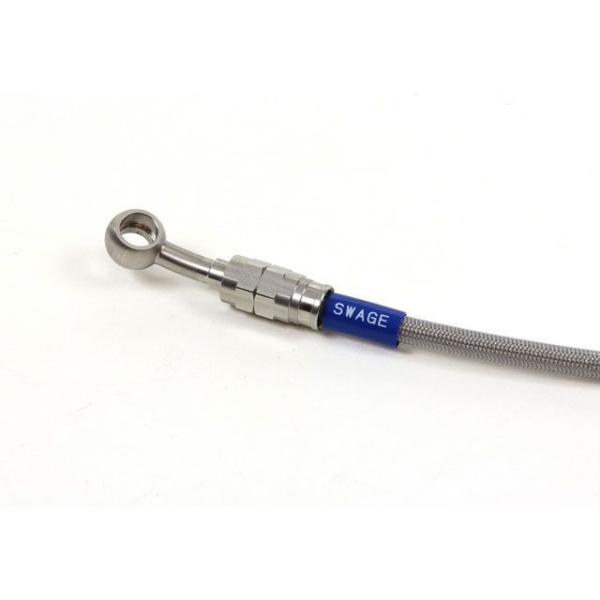 ●メーカー名：スウェッジラインプロ / SWAGE-LINE PRO●商品名：フロントブレーキホースキット トライピース（ステンレス）●ホースカラー クリアメーカー品番：STP766FTJANコード：4550255222451Z900RS ...