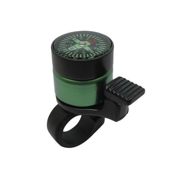 ●メーカー名：東京ベル（自転車） / tokyobell(トウキョウベル)●商品名：自転車用ベル（ミニコンパスベル） コンパス内蔵のアドベンチャーベル？！（アルマイトグリーン）JANコード：4962625064354アルマイトグリーン材質：...