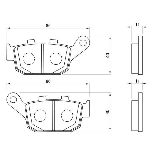 ●メーカー名：デイトナ / DAYTONA●商品名：ハイパーパッドメーカー品番：13788JANコード：4909449040904400XAFRICA TWIN アフリカツインBROS PRODUCT ONE ブロスプロダクト1BROS P...