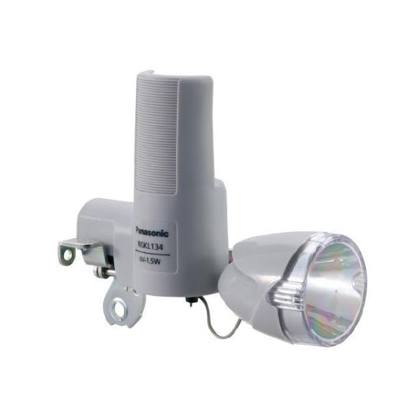 ●メーカー名：パナソニック（自転車） / Panasonic(パナソニック)●商品名：自転車 ダイナモ式ヘッドライト（LEDブロックランプ）NSKL134-N（グレー）JANコード：4519389541807グレー生産国：中国光源：ワイドパ...