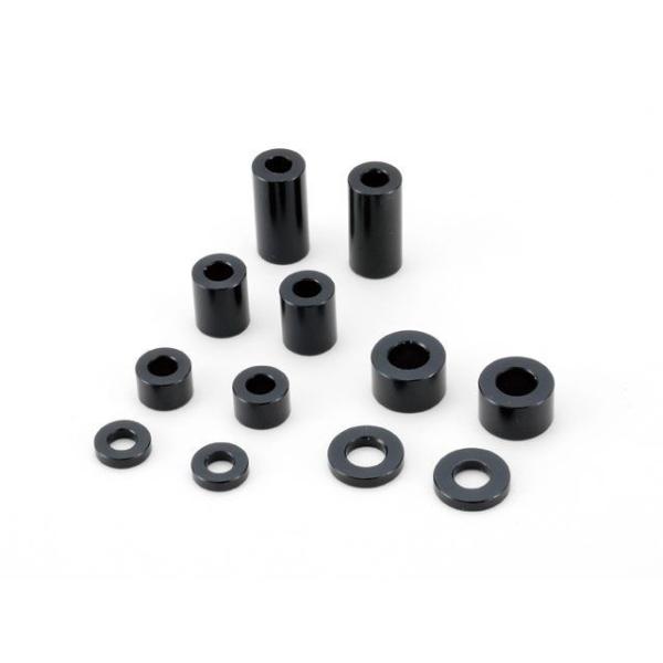 ●メーカー名：ポッシュフェイス / POSH Faith●商品名：ユニバーサルカラーセット 内径10mm/外径21.6mm●仕様：ブラックアルマイト 厚さ：30mmメーカー品番：・123010-06JANコード：4945716623104汎...