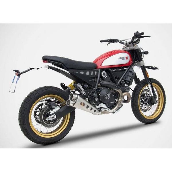 ●メーカー名：ザード / ZARD●商品名：ステンレススチール レーシング スリップオン for DUCATI SCRAMBLER DESERT SLED （2017-2019） ｜ ZD795SSRメーカー品番：zar_ZD795SSRS...