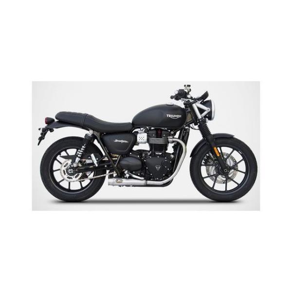 ●メーカー名：ザード / ZARD●商品名：N.2 ステンレススチール レーシング スリップオン for TRIUMPH STREET TWIN （2016-2019） ｜ ZTPH058SSRメーカー品番：zar_ZTPH058SSRSt...