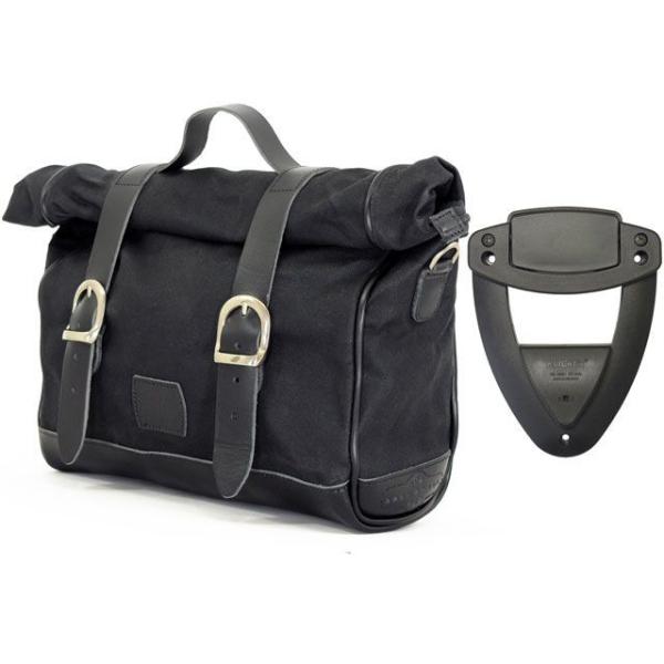 ●メーカー名：ロングライド / LONGRIDE●商品名：ヘリテージ サドルバッグ CLICK-ON ロールトップ 9.5L（ブラック）メーカー品番：HQR133WBLAJANコード：5415177038728ブラックアウター：ワックスコッ...