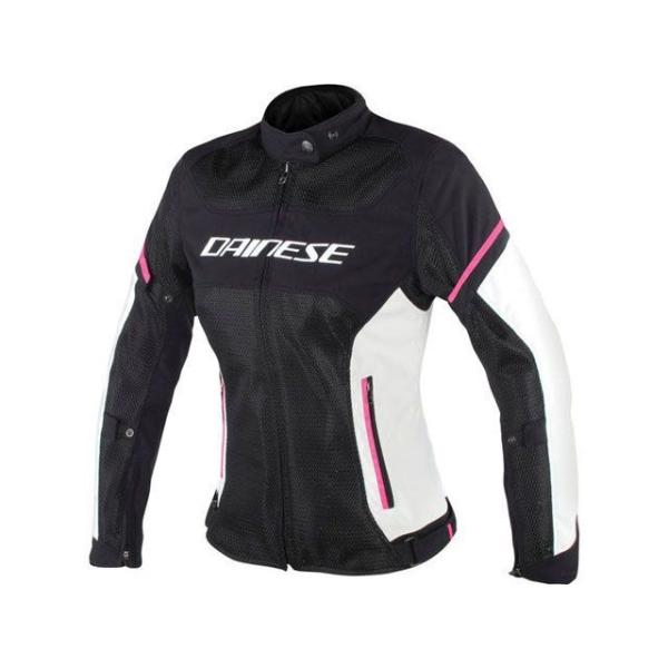●メーカー名：ダイネーゼ / Dainese●商品名：AIR FRAME D1 LADY TEX JACKET ブラック/VAPOROUS-グレー/FUXIA●サイズ：40メーカー品番：dai_202735196-U56_40品番：2027...