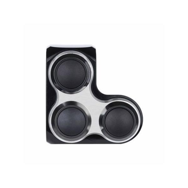 ●メーカー名：モトガジェット / motogadget●商品名：mo.スイッチ ベーシック シルバーインレイ/3ボタン/左側メーカー品番：MG-4004022汎用 ブラックボディー/シルバーインレイ22mm（7/8インチ）、1インチ（25....