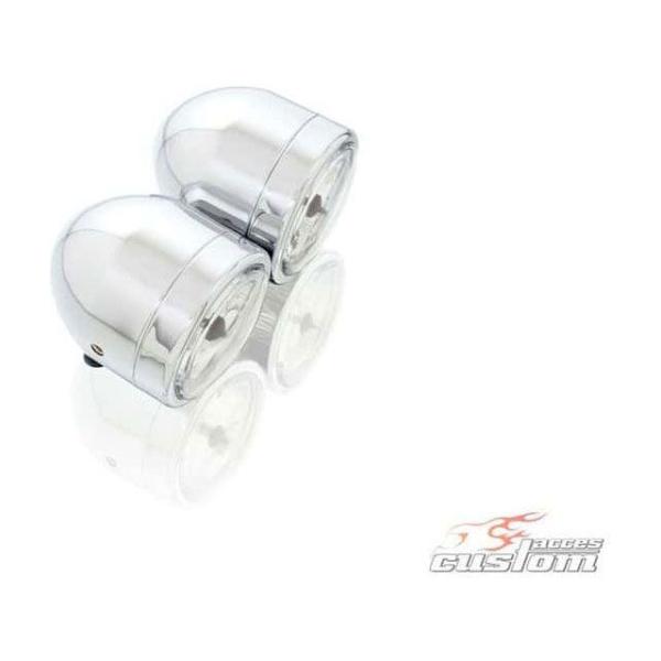 ●メーカー名：カスタムアクセス / CustomAcces●商品名：Twin Headlights Inox ｜ FD0001Jメーカー品番：cma_FD0001J汎用 Article Number ： FD0001JEAN Code ： ...