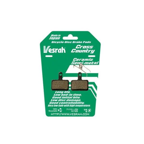 ●メーカー名：ベスラ（自転車） / Vesrah(ベスラ)●商品名：自転車 ディスクブレーキパッド（BP-016C）クロスカントリー シマノ/TRP/TEKTROメーカー品番：BP-016CJANコード：4544540311166適合：シマ...