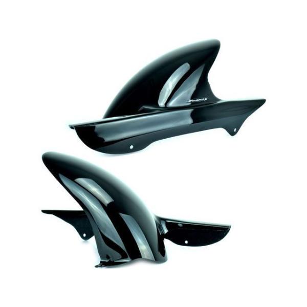 ●メーカー名：ピラミッドプラスチック / PYRAMID PLASTICS(ピラミッド プラスチック)●商品名：Honda CBF 600 N Hugger Gloss Black 2004＞2007 ｜ 071700Bメーカー品番：pyr...