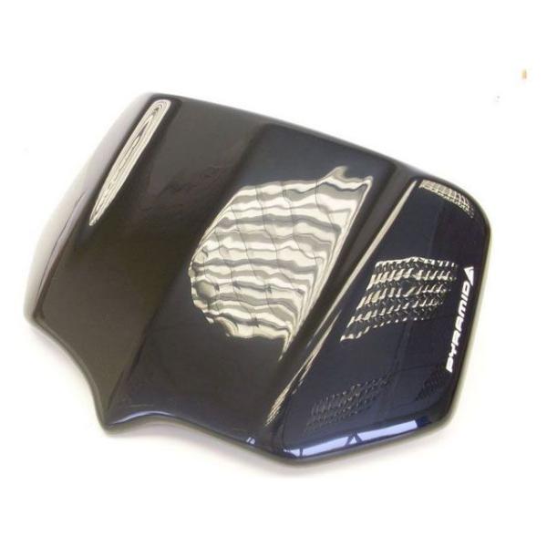 ●メーカー名：ピラミッドプラスチック / PYRAMID PLASTICS(ピラミッド プラスチック)●商品名：Lynx Fly Screen Gloss Black Universal Fit ｜ 08451Bメーカー品番：pyr_084...