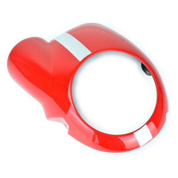 ●メーカー名：ピラミッドプラスチック / PYRAMID PLASTICS(ピラミッド プラスチック)●商品名：Ducati Scrambler Icon Gloss Red （Ducati Red） Nose Fairing 2015＞ ...