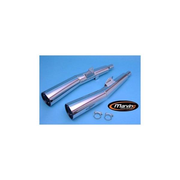 ●メーカー名：マービング / Marving●商品名：デュアルマフラー Master クロム - EU公道走行認可メーカー品番：mvg_Y-2003-BCXJ400その他のモデルMARVING MASTER COUPLE - CHROMIU...