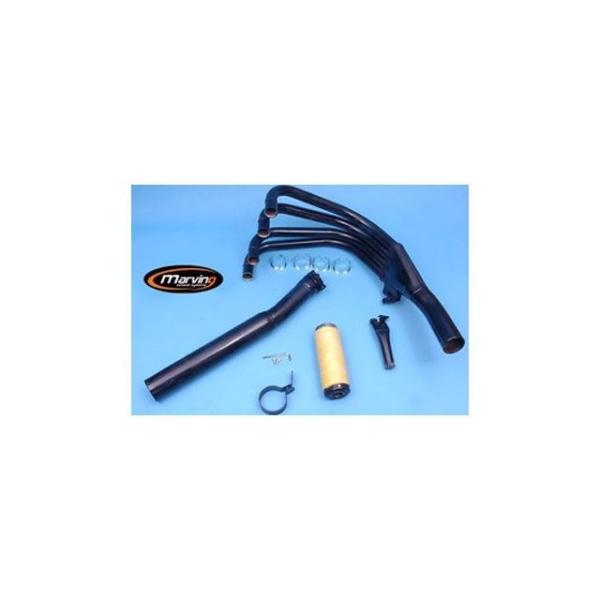 ●メーカー名：マービング / Marving●商品名：フルシステム 4/1 レーシング ブラック for Kawasaki Z 750 GP UNI-TRAK（83-）メーカー品番：mvg_K-50-NCZ750MARVING 4/1 RA...