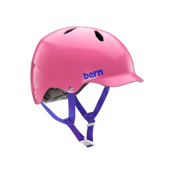 ●メーカー名：バーン（自転車） / bern(バーン)●商品名：自転車 児童用ヘルメット bern（バーン） ［BANDITO］ バンディート 小学生対象（Satin Pink）●サイズ：S/Mメーカー品番：BE-BB03ESPNK-12J...