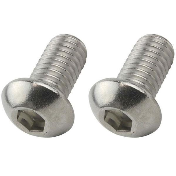 ●メーカー名：ポッシュフェイス / POSH Faith●商品名：ボタンキャップボルト 2本入 M8×15mm/P-1.25（ステンレス）メーカー品番：・900815-B2JANコード：49457160989712本シルバーM8×15mm（...