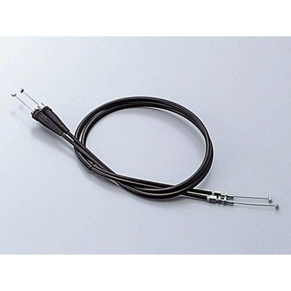 ●メーカー名：ハリケーン / HURRICANE●商品名：スロットルケーブル W 300mmロング（ブラック）メーカー品番：HB6201JANコード：4936887292701CBX400Fブラックアウター全長1005/995mmブラックケ...