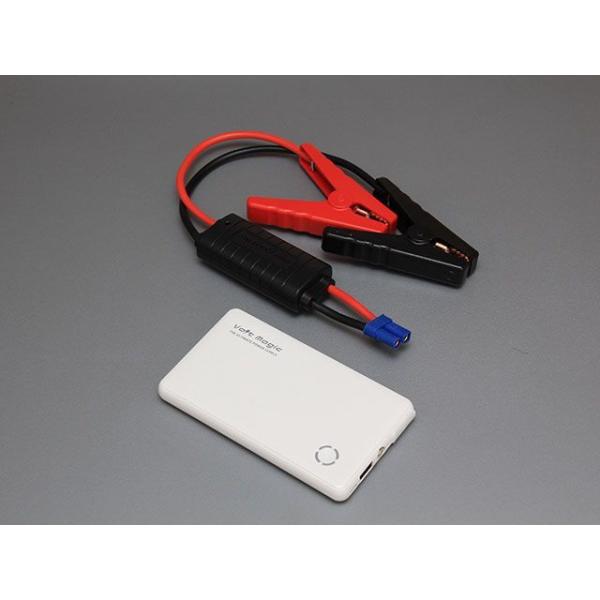 ●メーカー名：ボルトマジック / VOLT MAGIC●商品名：JS-06（白）メーカー品番：JS-06WJANコード：4571462813201白バッテリーがあがった際のジャンプスターター。スマートフォンの充電も可能です。※画像はイメージです。