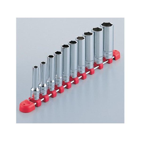 ●メーカー名：ケイティーシー / KTC(ケーティーシー)●商品名：TB3L10（9.5SQ） ディープソケットセット（ミリ）メーカー品番：TB3L10JANコード：4989433133331ディープソケット（六角）B3L-07・08・10...