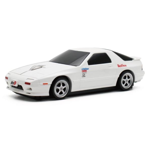 車型無線マウスに、マツダ RX-7 の『頭文字D』高橋涼介バージョンが登場！本製品はBluetooth対応機種で、より日本人の手になじみやすいサイズ感に設計されております。※AE86マウスとはサイズ感が異なり、一回り小さいサイズ感となってお...