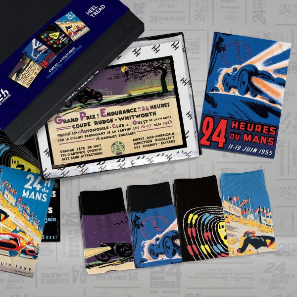 世界に名だたる耐久レース「ル・マン24時間」。その公式ポスターは毎年、ドラマとスピード、そしてスピリットを描き出しています。この特別エディションは、1923年・1955年・1957年・1959年の4大会をテーマに、当時のポスター アートワー...