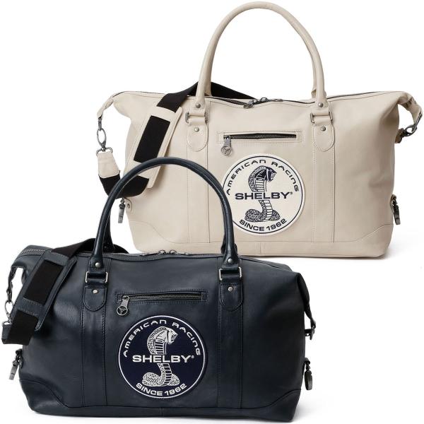 キャロル・シェルビーの精神を受け継ぎ、公式ライセンスのもとに製作されたボストンバッグ。ブランドの伝統にインスパイアされた、確かなスタイルとプレミアムな品質を兼ね備えています。24時間×2＝48時間（1泊2日）の旅行が出来るという想定のもと、...