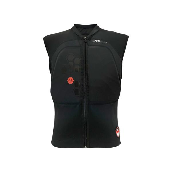 普段着の下に着る胸部・背中を保護するインナーベストプロテクター