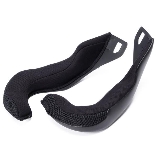 ROOF/BOXER V8S専用のチークパッドです。経年劣化や洗濯時のスペアとしてオススメです。また、各サイズごとにパッドの厚さが異なりますので、サイズ調整にもご使用頂けます。※BOXER V8 にはご使用できません。