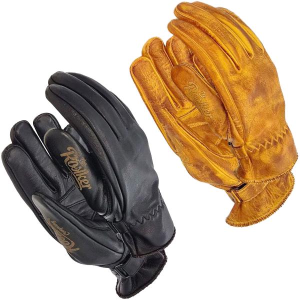 強靭なカウハイドレザーを100%使用し、オーセンティックなユーズドルックに仕上げられたモーターサイクルグローブ。手作業によるワックスフィニッシュが、独自の表情を演出しています。裾部分には、コントラストカラーの糸を用いた精巧な手仕上げの装飾ス...