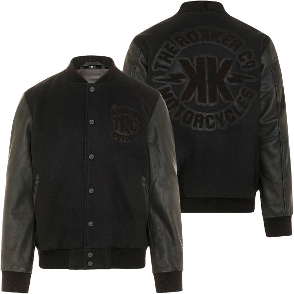 30ozの重厚なウールファブリックと、強靭なカウハイド（牛革）のスリーブを組み合わせた、高い耐摩耗性を誇るカレッジジャケットです。カジュアルかつスポーティなシルエットを、クラシックフィットで端正に仕立てました。細部まで緻密に作り込まれたシェ...