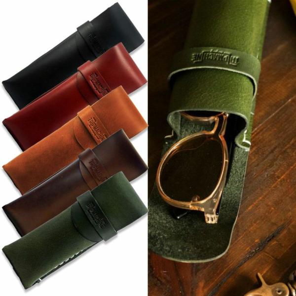 良質なレザーを使用して昔ながらのハンドメイド製法によって作られたサングラスケースです。耐久性にも優れ、使い込むほどに味わいが増します。自分だけの風合いに仕上げ、上質な日常生活を楽しみましょう。プレゼントにも最適な一品です。