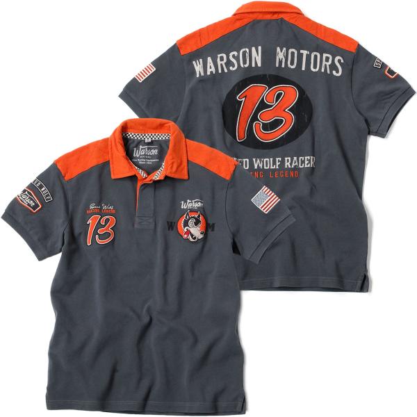 このウルフのロゴに見覚えのある方は、きっとアメリカのホットロッドやカスタムバイク、ヴィンテージ、音楽などがお好きなはずです。このウルフのロゴは、"ラッキー13"をワーソンモータース風にアレンジした1枚。ウルフの目のチェッカー色や、背中にはゼ...