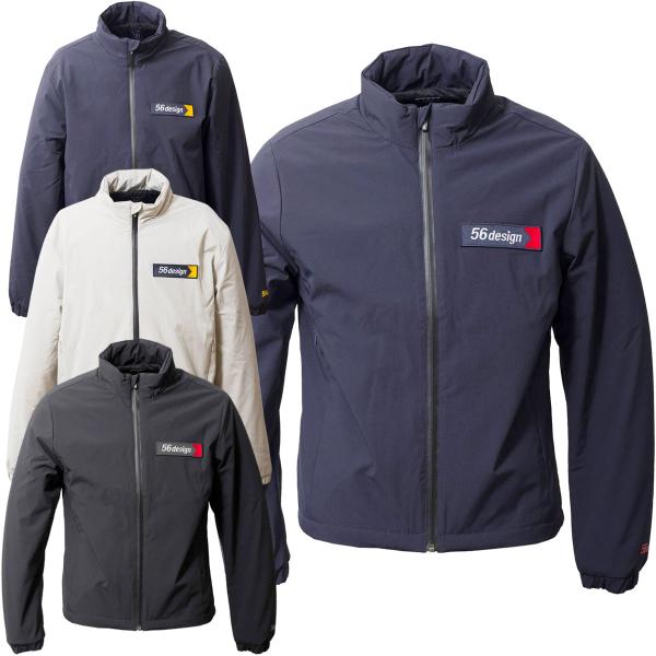 WARM INNER ― 冬をもっと快適にする多機能インナー■デザイン・シンプルでスタイリッシュ、56designらしいスマートな仕上がり。・ライディングジャケットのインナーとしても、街着のアウターとしても活躍。・肌触りの良い生地で、日常に...