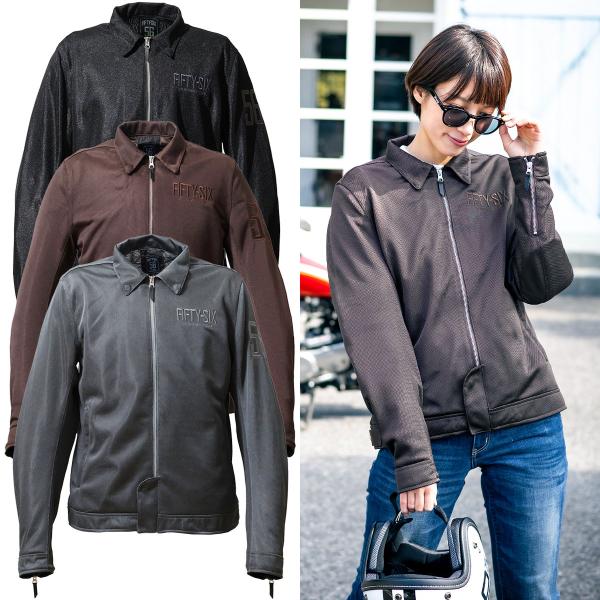 ワーカーウェアの無骨さを、夏のライディング仕様へ。「Riding Coverall」をベースに、フルメッシュで仕上げたサマージャケットです。