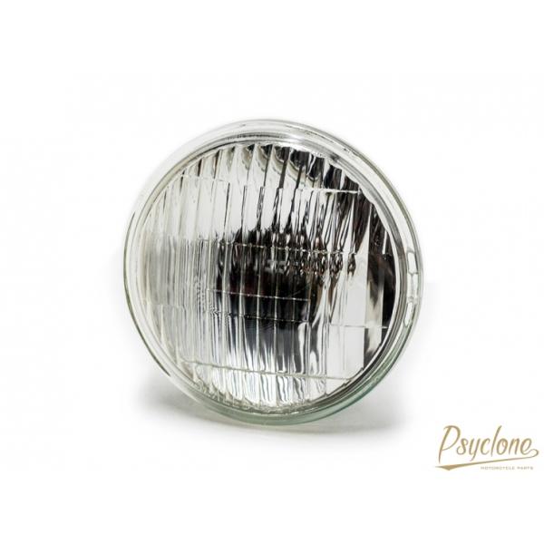 Psyclone Vintage 'Electroline 54' レプリカライト クリアレンズ (OSC-LIT016C) の補修部品です。ブランド:Psyclone適合車種:汎用レンズ:ガラス 4-1/2インチバルブ:シールドビーム 1...