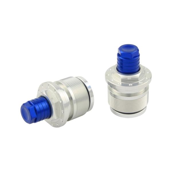 ☆メーカー：シフトアップ☆純正フォークキャップと交換することで、プリロード調整が可能になります。NSF100/NSR-MINIは純正トップブリッジにて取付可能　（その他の車種はトップブリッジも含めて変更必要）・別売りで　シャフト先端に取り付...