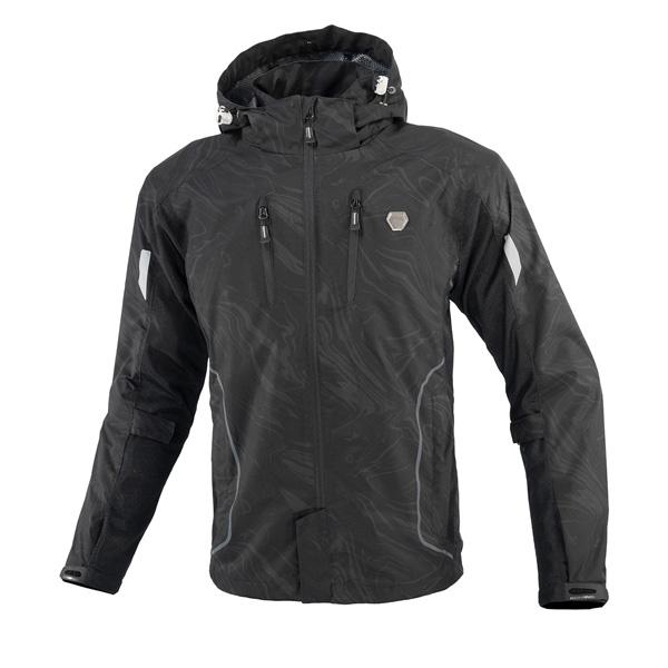 夏に最適なテキスタイルメッシュパーカ。軽くしなやかなテキスタイル生地に通気性の良いメッシュを組み合わせ軽快な着心地。・テキスタイルとメッシュのコンビネーションパーカ・乗車姿勢の取りやすい3Dパターン・着脱可能フード・胸部プロテクター : [...