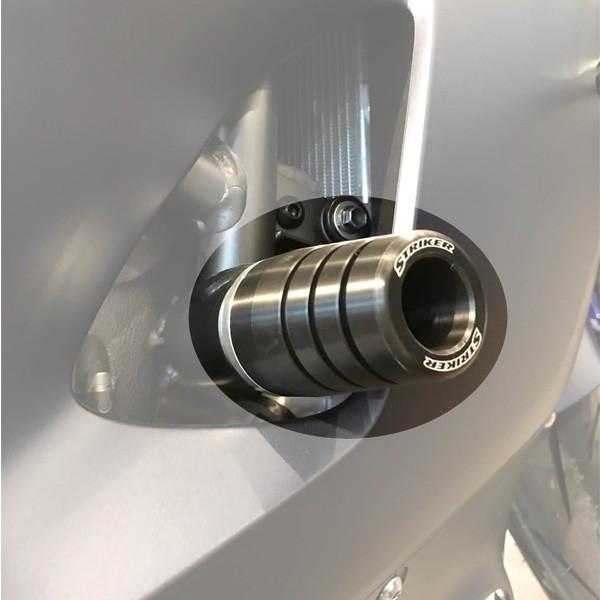 ★ご注文前にお問い合わせください：メーカー在庫状況によってはご予約受付となる場合がございます。【適合車種】YAMAHA・14~19 MT-07/ABS・`17~ XSR700・YZF-R7商品名：STRIKER ガードスライダー品番：SS-...