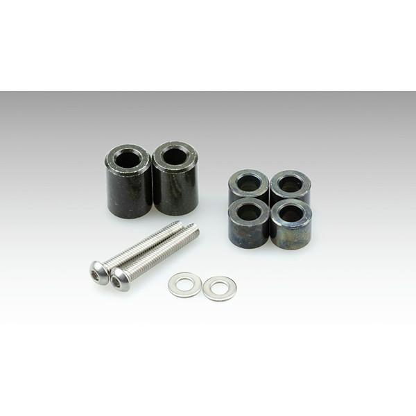 フェンダーレスキット"315-068"とロングテールカウルを同時装着する際に必要となるボルト＆カラーセットです。フェンダーレスキットを装着する為のカラーと付属のウインカーステーを移動するためのカラー＆ボルトをセットにしました。これにより、バ...