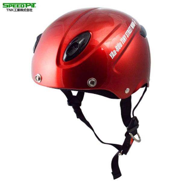 ハーフヘルメットSTRシリーズにキッズサイズが新登場!■清涼感内装■エアインテーク機能■シールド取り付け可能■アゴ紐はワンタッチホルダーを採用。■規格：SG（125cc以下）・サイズ：キッズ(54-56cm)・メーカー：TNK工業 スピード...