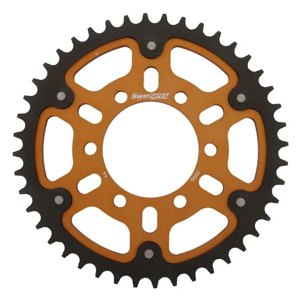 ※画像はイメージです。品番によっても形状は異なりますので予めご了承ください。[STEALTH (ステルス)]Supersproxの研究開発によって実現した、革新的なハイブリッドスプロケットです。異素材である、スチールティースとアルミニウムコ...