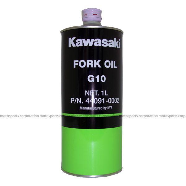■容量：1L■粘度：SAE 10W-30相当■メーカー：Kawasaki（カワサキ）■品番：J5002-0003→J44091-0002■用途：正立フロントフォーク用■カワサキ フロントフォークオイル G10 1L