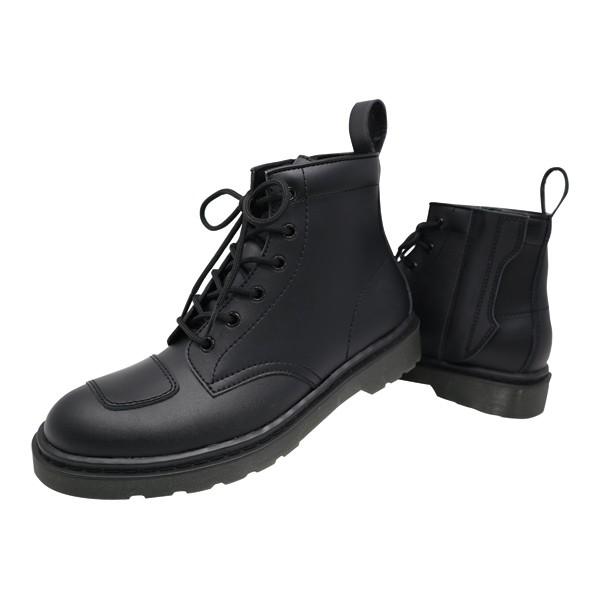 エアソールを搭載したライディングブーツ。●クッション性に優れ、地面からの衝撃を吸収し疲れにくいエアソールを採用。●スペア靴紐（イエロー/ブラウン）付属。●シフトパッド装備■素材：牛革・メーカー：南海部品・品番：NTB-45・品名：エアソール...